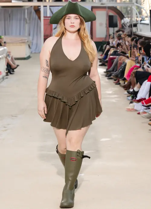 TYLER MCGILLIVARY Sirene Halter Dress