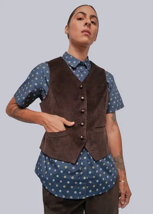 WILDFANG The Essential Corduroy Vest