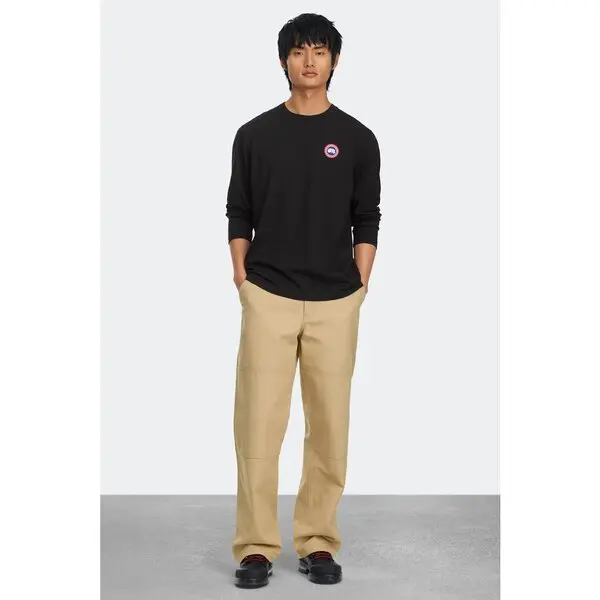 Canada Goose Vantage Long Sleeve T-shirt - Black