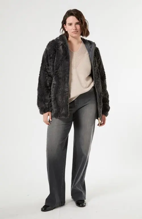 Marina Rinaldi Fulmine Virgin Wool V Neck Sweater