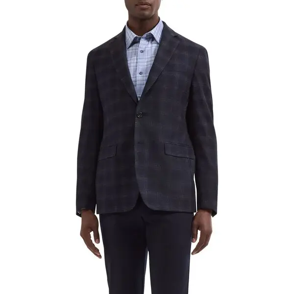 Bugatchi Two-button Wool Blend Blazer