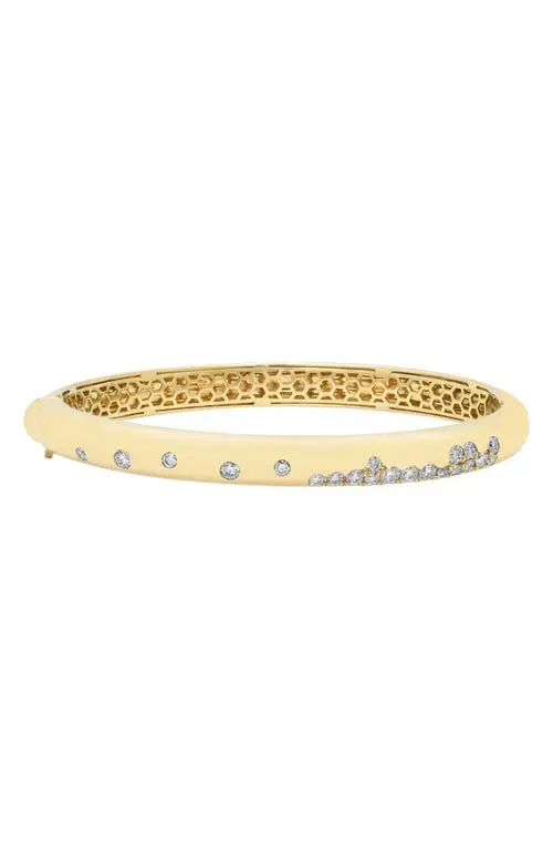 Sara Weinstock Gold Diamond Bangle - Yellow
