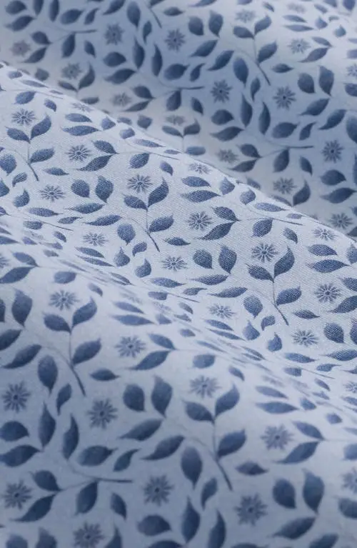 Bugatchi Miles Ooohcotton® Print Short Sleeve Button-up Shirt
