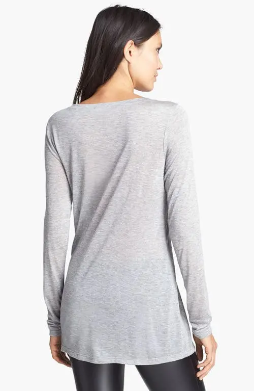 Leith Long Sleeve Sheer Tunic