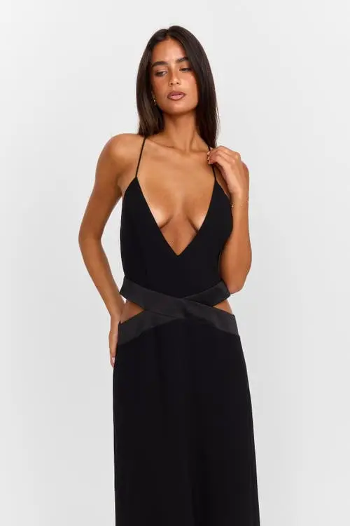 SASHA THERESE Sia Maxi Dress - Black