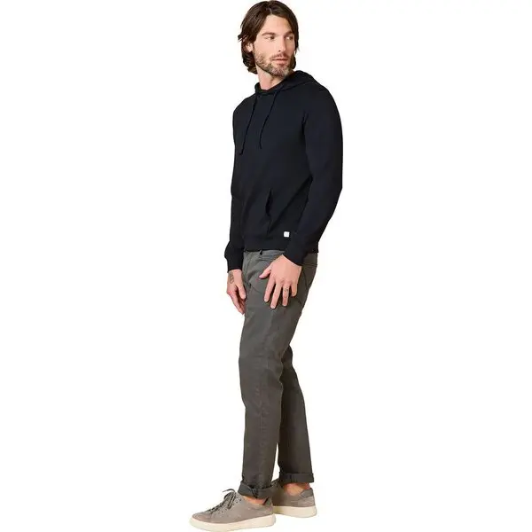 SOFTIES Dreamtech Athleisure Hoodie With Drawstring And Kangaroo Pocket - Black