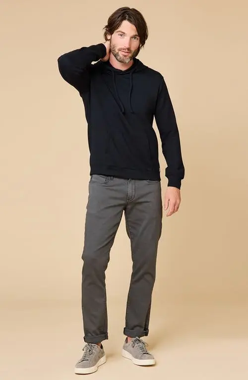 SOFTIES Dreamtech Athleisure Hoodie With Drawstring And Kangaroo Pocket - Black