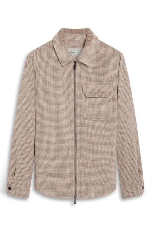Bugatchi Wool Blend Shirt Jacket