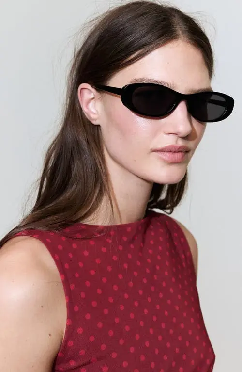Mango Polka Dot Tulle Top