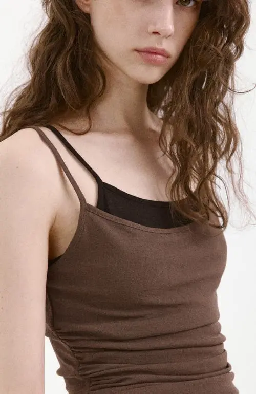Mango Double-layered Draped Top
