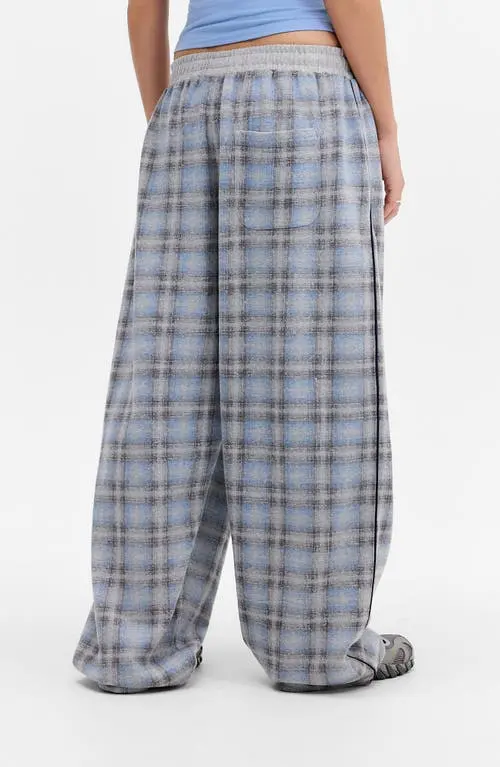 IETS FRANS Harri Cotton Fleece Wide Leg Sweatpants
