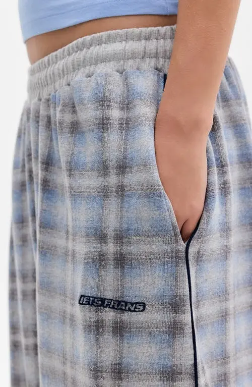 IETS FRANS Harri Cotton Fleece Wide Leg Sweatpants