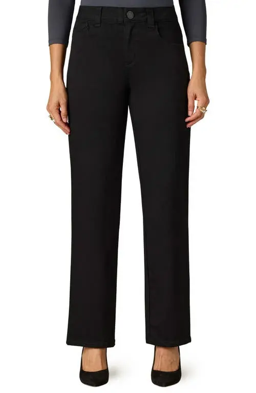 Wit & Wisdom Sawyer Straight Leg Jeans - Black