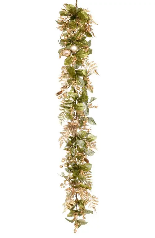 MARK ROBERTS Luxe Leaf Berry Garland