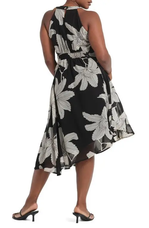 ESTELLE Astra Halter Dress