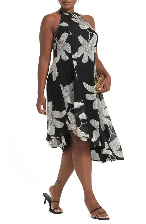 ESTELLE Astra Halter Dress