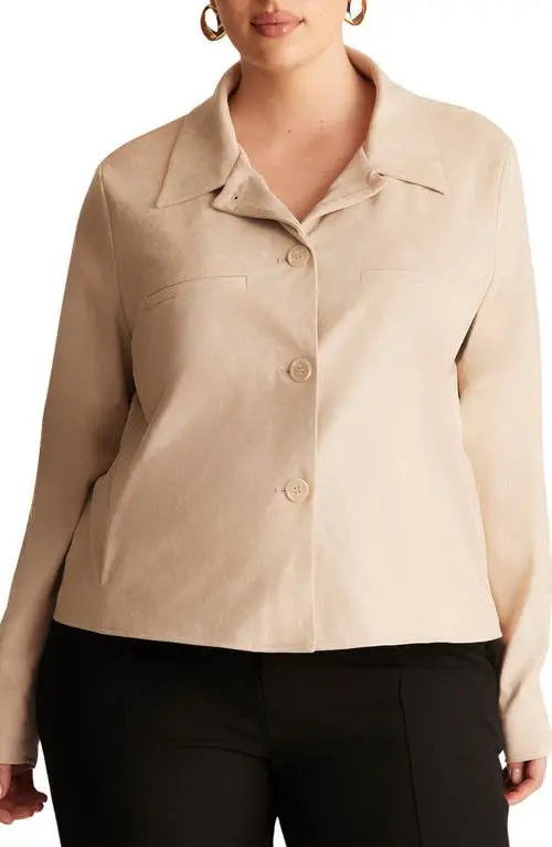 ESTELLE Rowan Faux Suede Jacket
