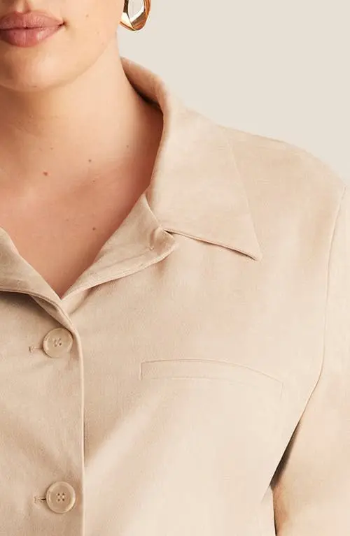 ESTELLE Rowan Faux Suede Jacket