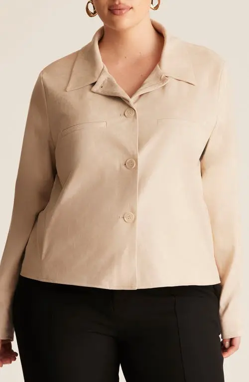 ESTELLE Rowan Faux Suede Jacket