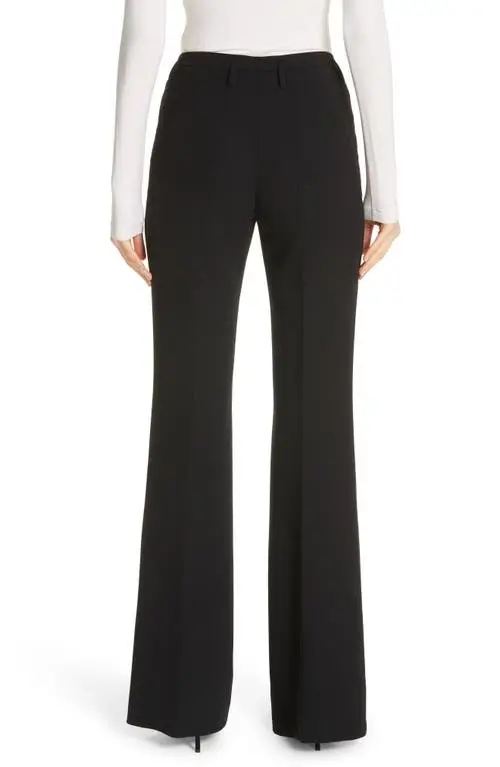 Akris Farrah Stretch Wool Flare Pants
