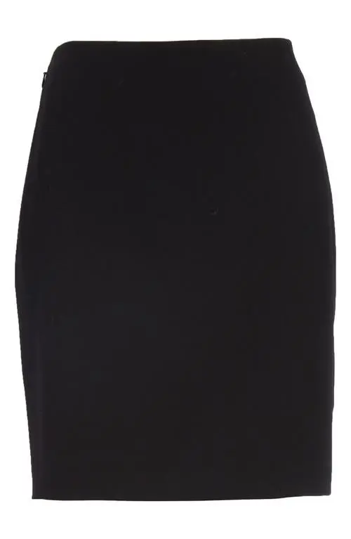 Akris Farrah Stretch Wool Flare Pants