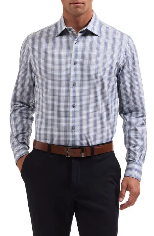Bugatchi James Ooohcotton® Plaid Button-up Shirt