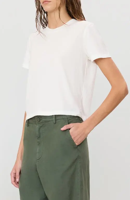 Eterne Short-sleeved Boxy T-shirt - Ivory