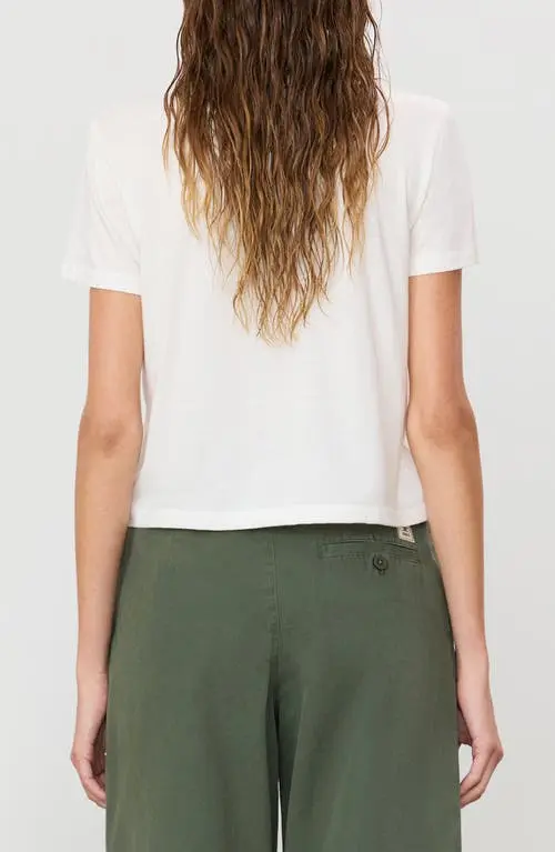 Eterne Short Sleeve Boxy T-shirt - Ivory