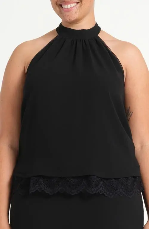 ESTELLE Kali Halter Neck Shell