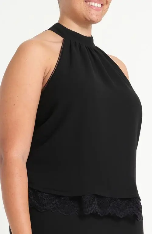 ESTELLE Kali Halter Neck Shell