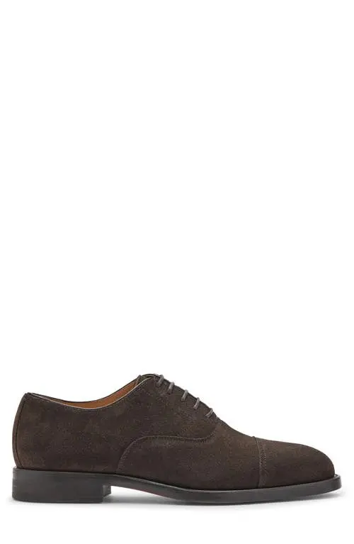 Mango Suede Cap Toe Oxford