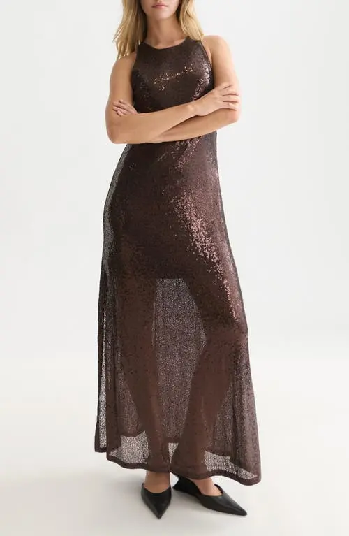 Scotch & Soda Sequined Maxi Dress
