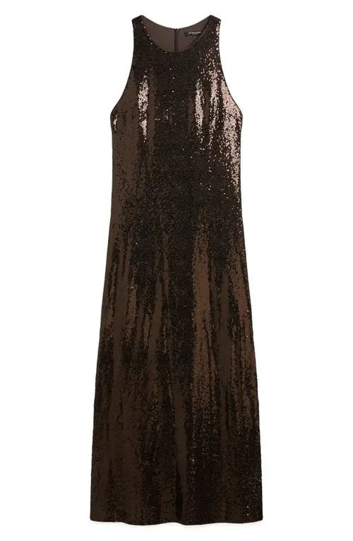 Scotch & Soda Sequined Maxi Dress