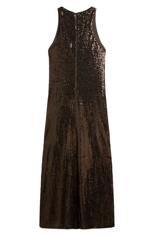 Scotch & Soda Sequined Maxi Dress