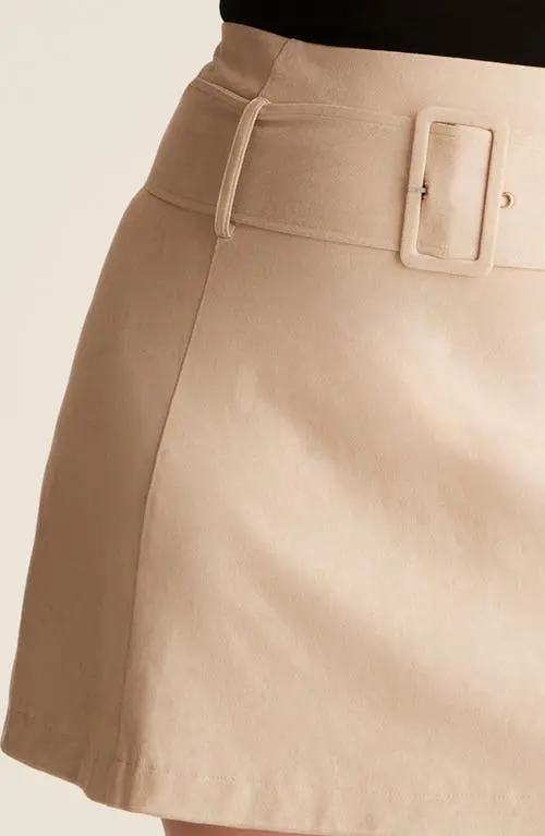 ESTELLE Rowan Belted Miniskirt
