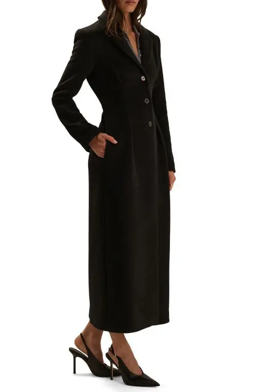 FAVORITE DAUGHTER The Metropolitan Wool & Cashmere Blend Coat