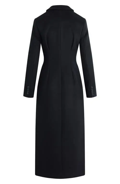 FAVORITE DAUGHTER The Metropolitan Wool & Cashmere Blend Coat