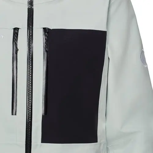 MAMMUT Stoney Hs Hooded Jacket - Silver Sage/black