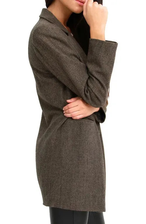 BELLE & BLOOM Kensington Oversize Double Breasted Wool Blend Coat