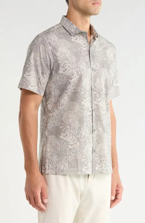 Tori Richard Good Reef Short Sleeve Button-up Shirt