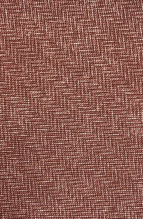 David Donahue Red Mélange Silk Herringbone Tie