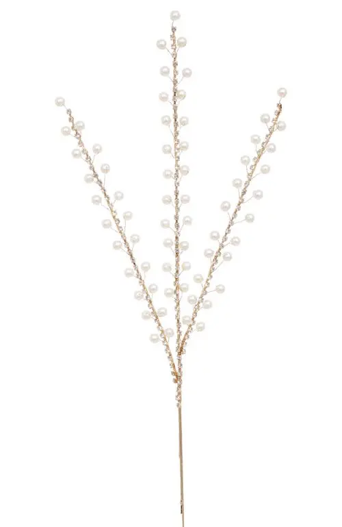 MARK ROBERTS Classic Pearl Berry Spray