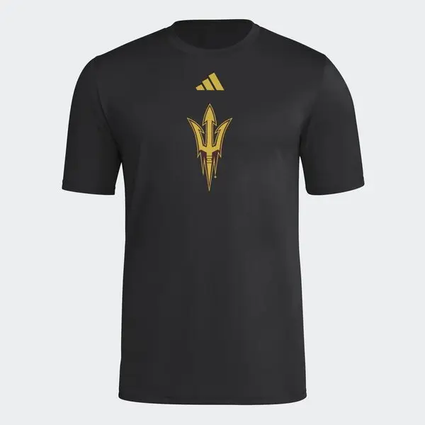 Adidas Arizona State Sun Devils 2026 Locker Logo Pre-game T-shirt - Black