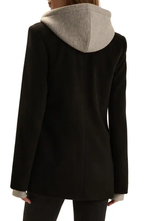 FAVORITE DAUGHTER Short Wool Blend Sport Coat