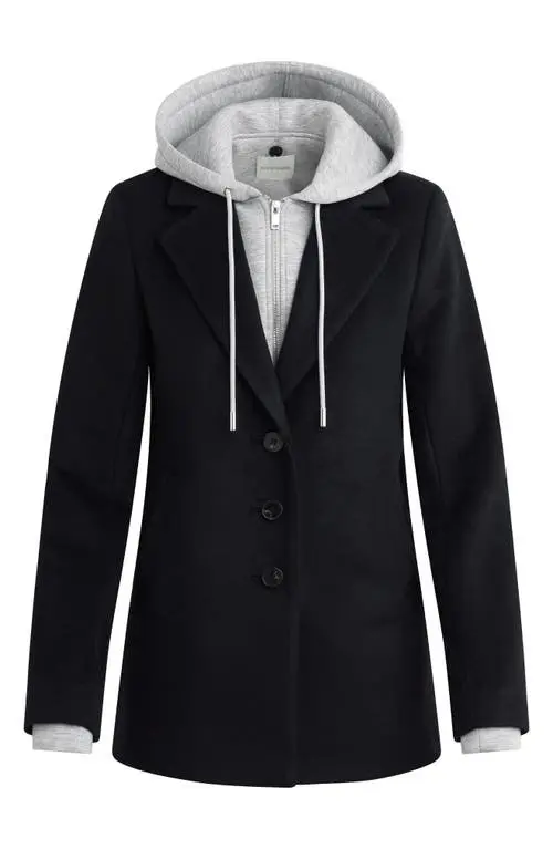 FAVORITE DAUGHTER Short Wool Blend Sport Coat