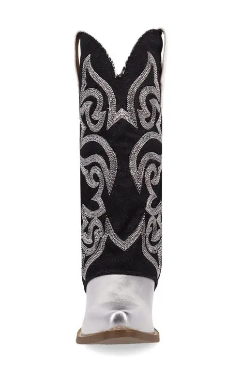 DINGO Southern Sass Western Boot - Silver