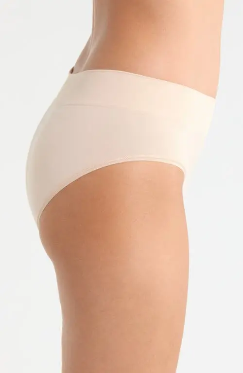 Nordstrom Seamless Hipster Briefs - Beige Smoke
