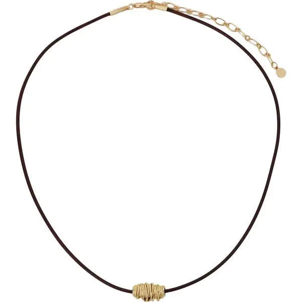 PANACEA Cord Slider Pendant Necklace