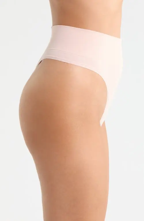Nordstrom Seamless Thong - Pink Sepia