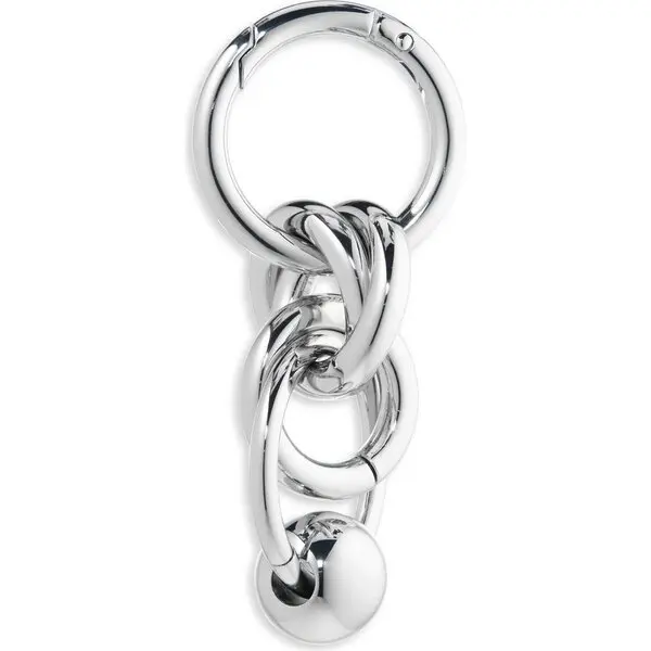 JUSTINE CLENQUET Lauryn Key Chain - Palladium